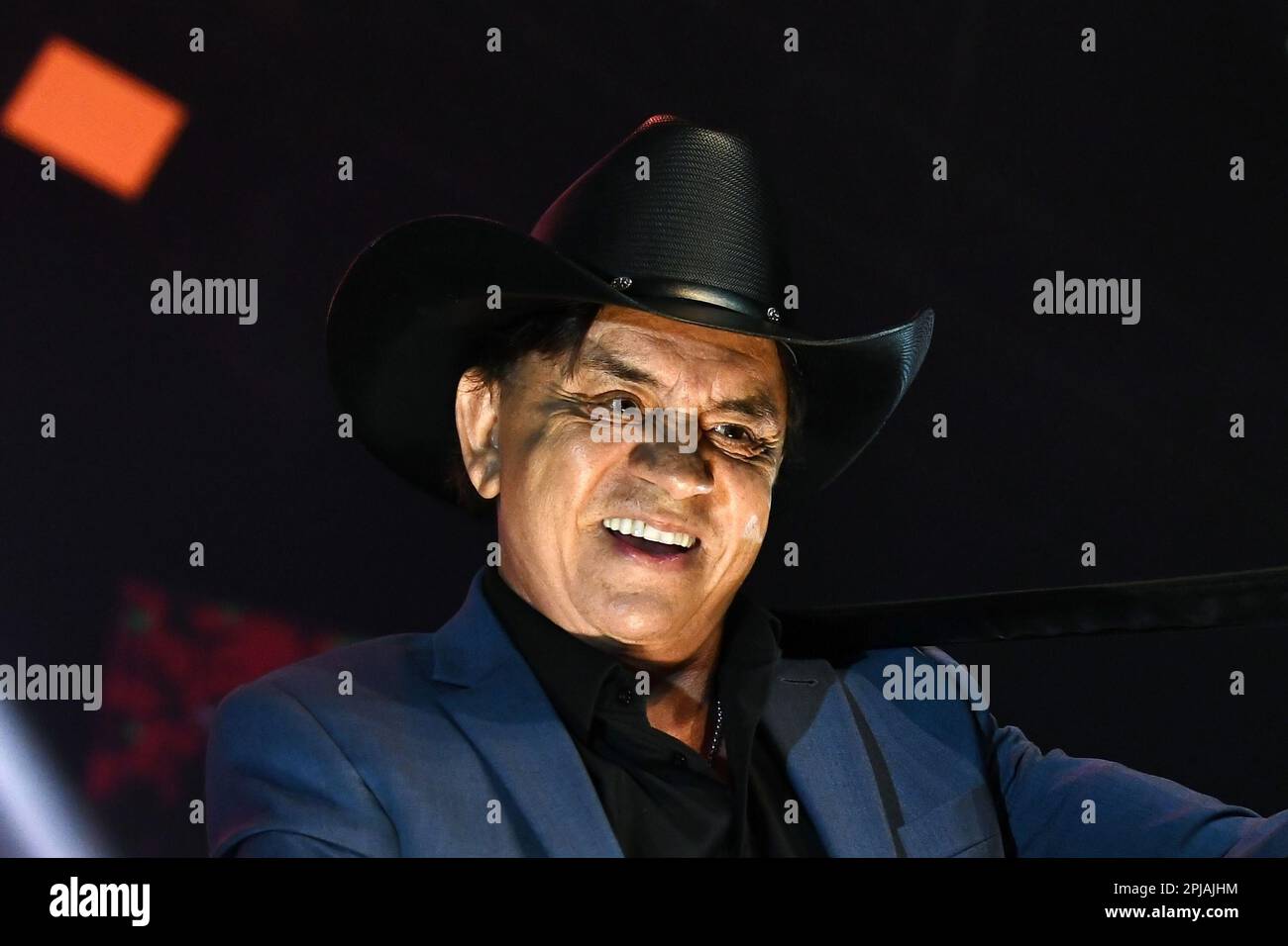 Rio de Janeiro, Brazil, April 1, 2023. Singer and violinist Chitãozinho ...