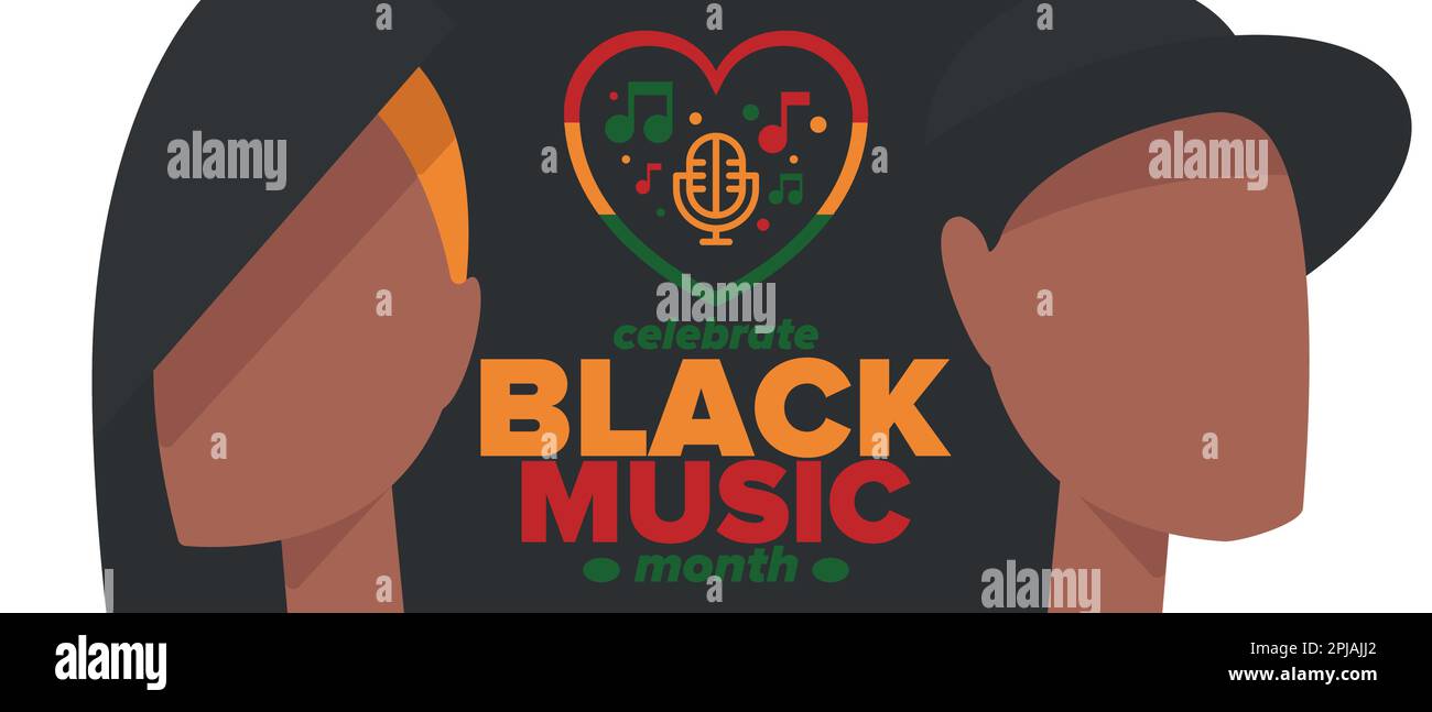 Black Music Month in June. African-American Music Appreciation Month ...