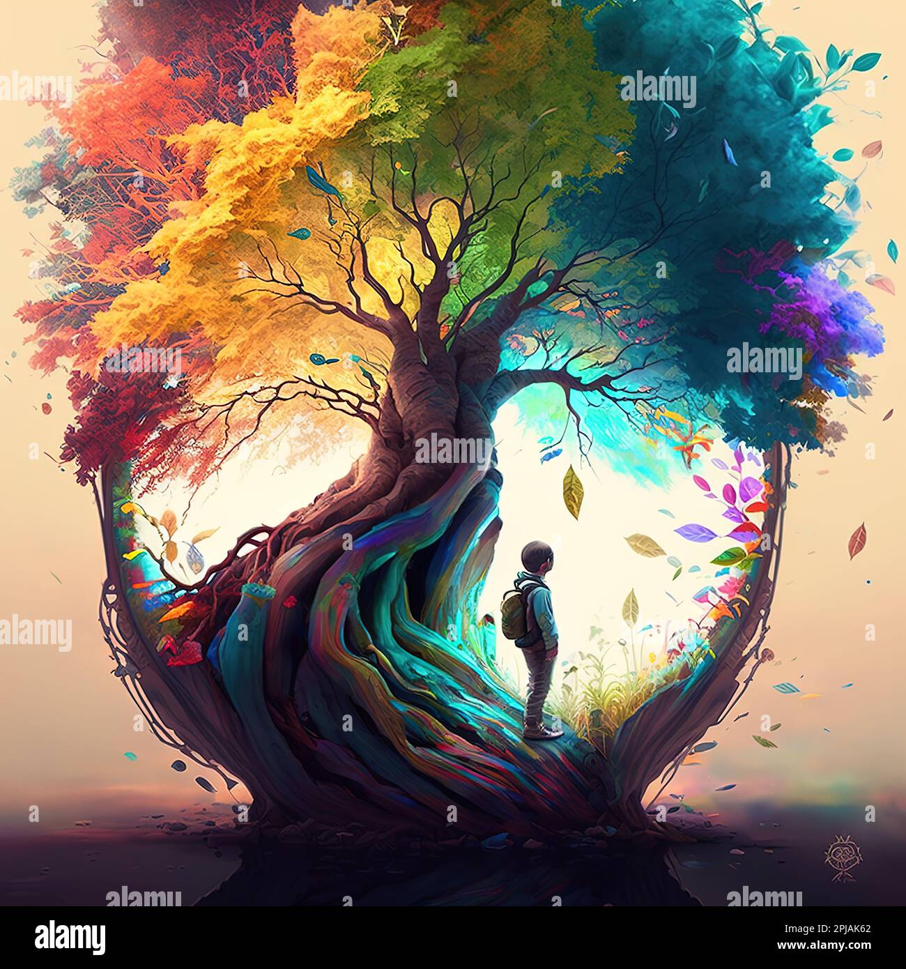 Contemporary art childhood wonder hi-res stock photography and images ...