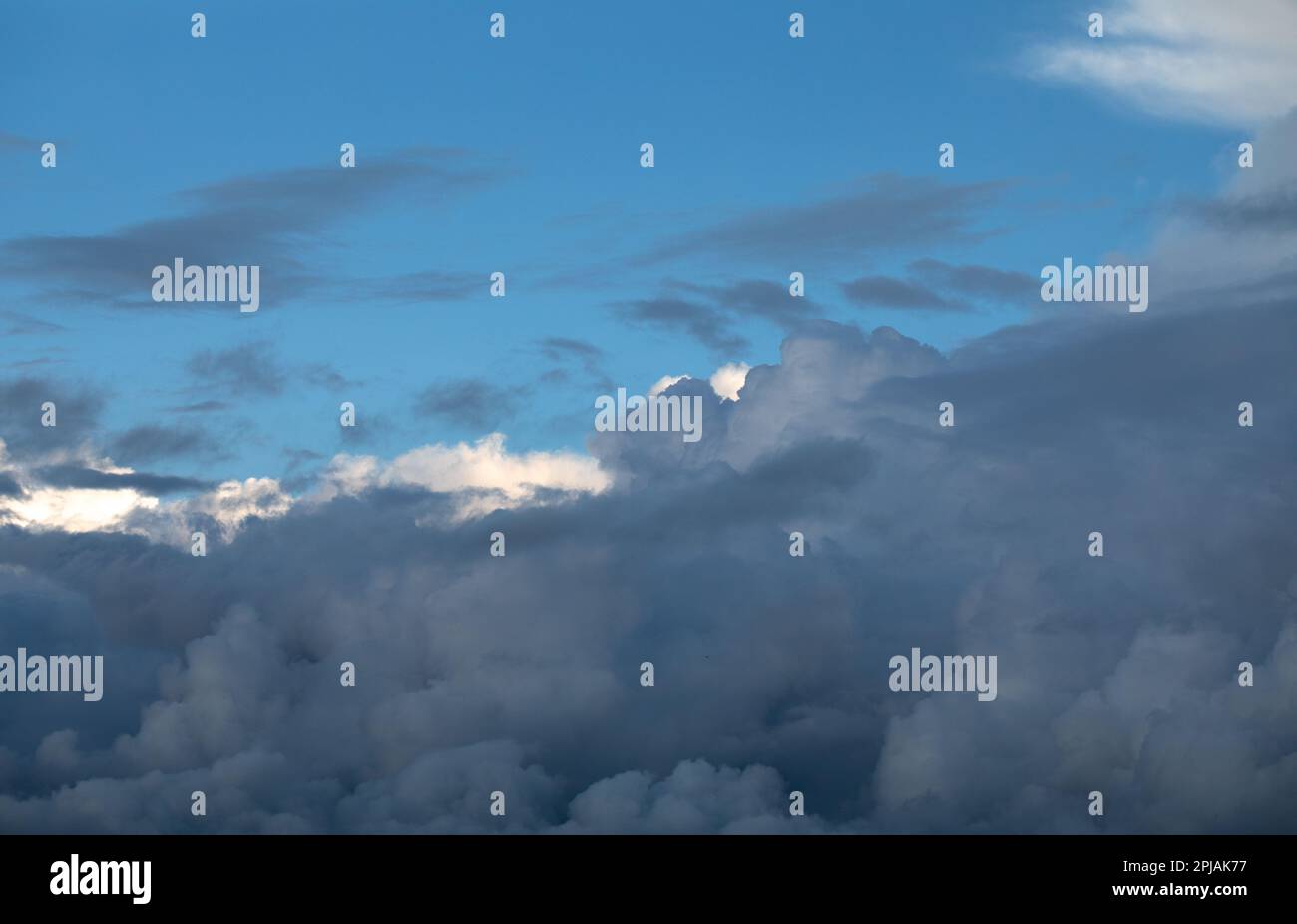 The natural beauty of summer is on full display in this image of clouds ...