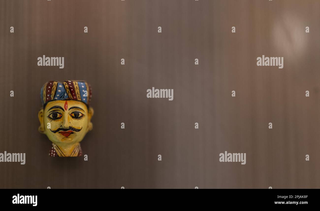 Traditional magnet, Handmade colorful magnet of rajasthani man with ...