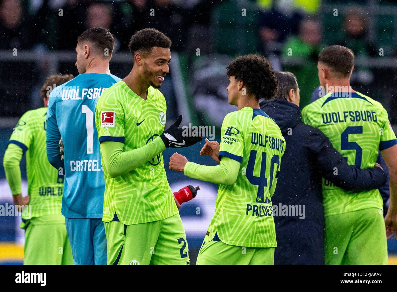 Wolfsburg, Germany. 01st Apr, 2023. Soccer: Bundesliga, VfL Wolfsburg ...