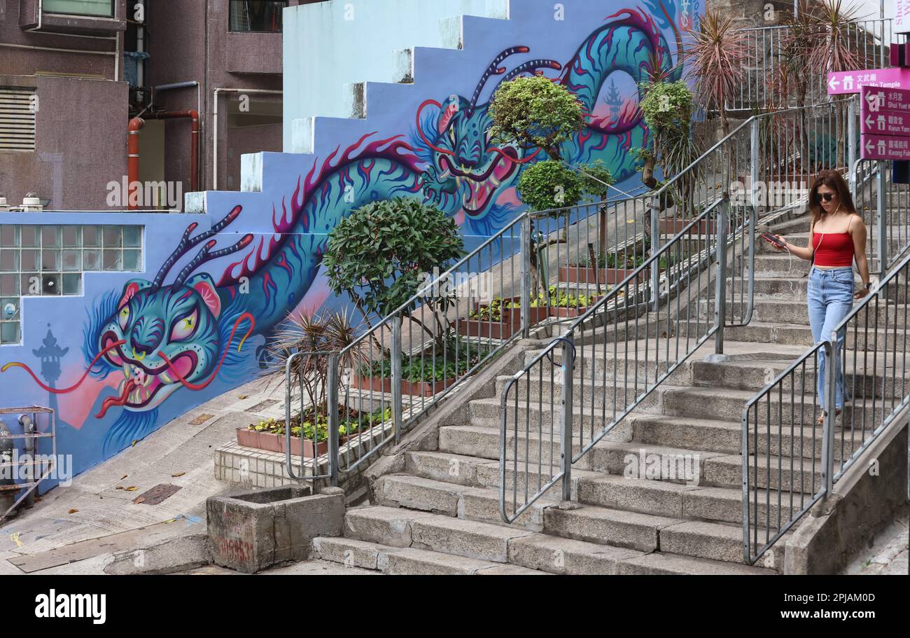 Lauren YSHH works for the HKwalls 2023 street art festival returns for ...