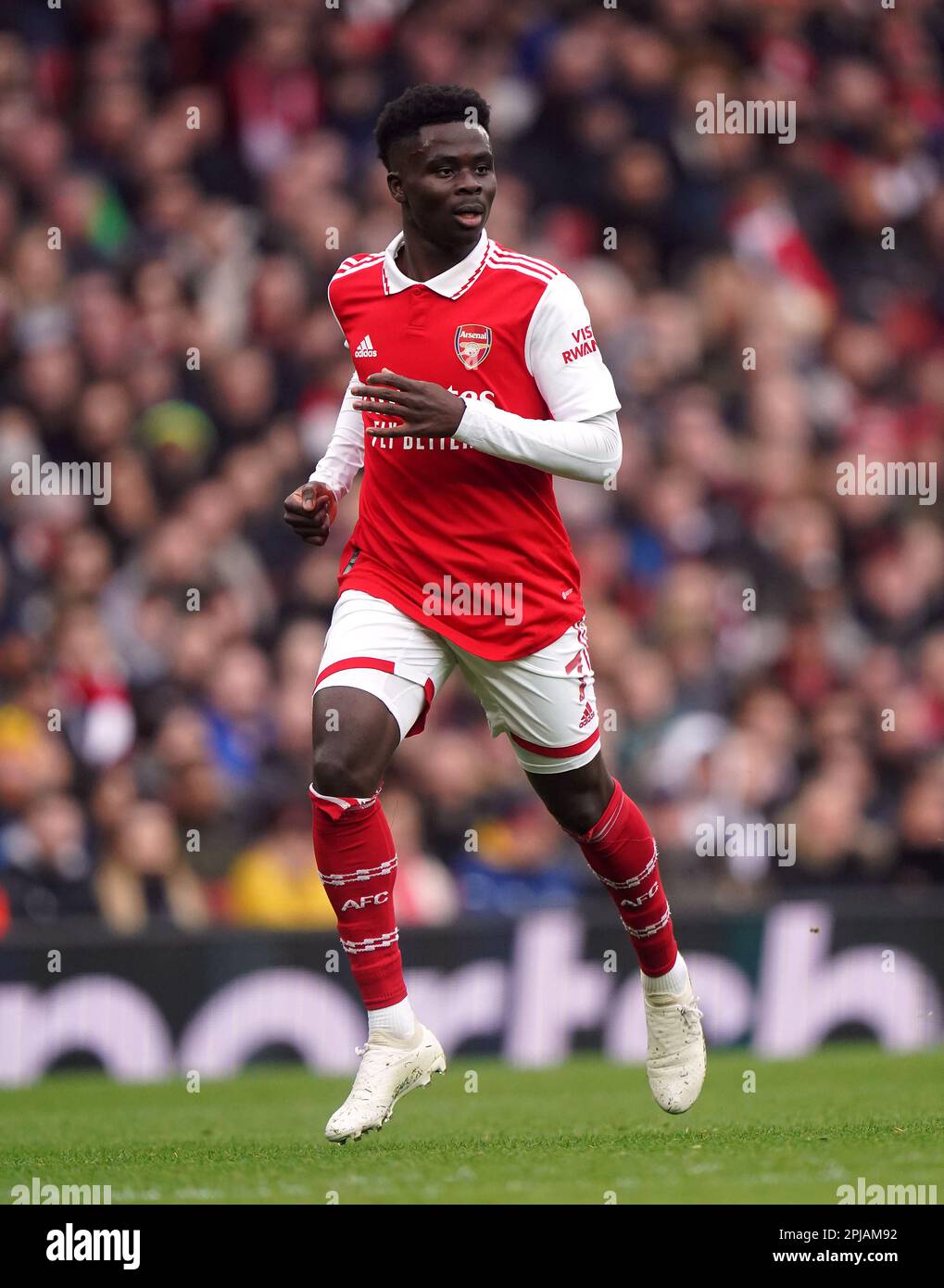 Bukayo saka april 2023 arsenal hi-res stock photography and images - Alamy