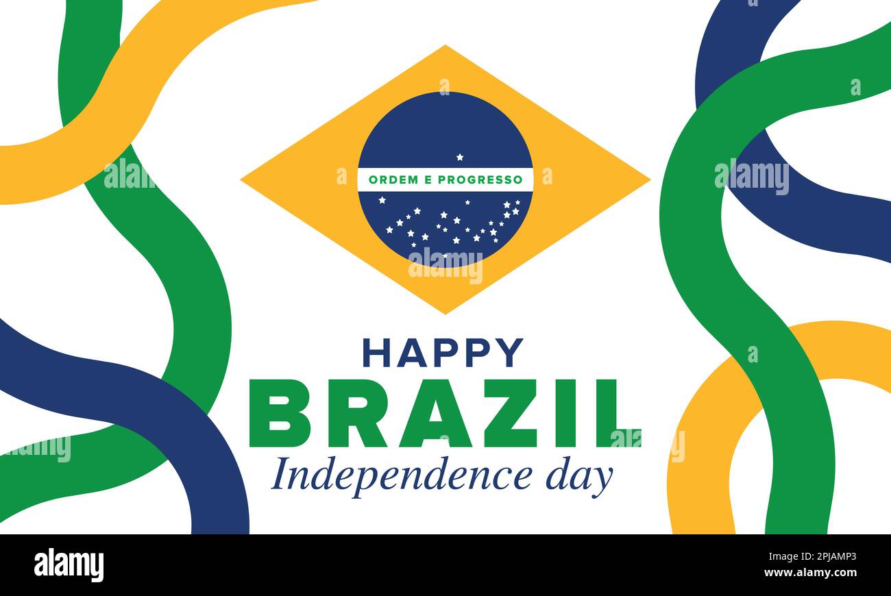 Brazil Independence Day. Happy national holiday. Freedom day. Celebrate ...