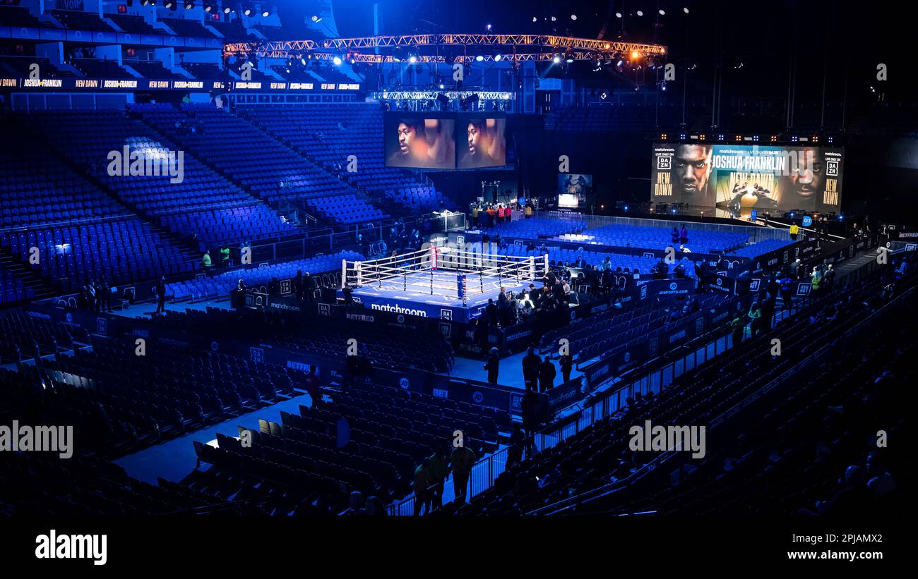 LONDON, UNITED KINGDOM. 01 Apr, 2023. An overview of the stage and ...