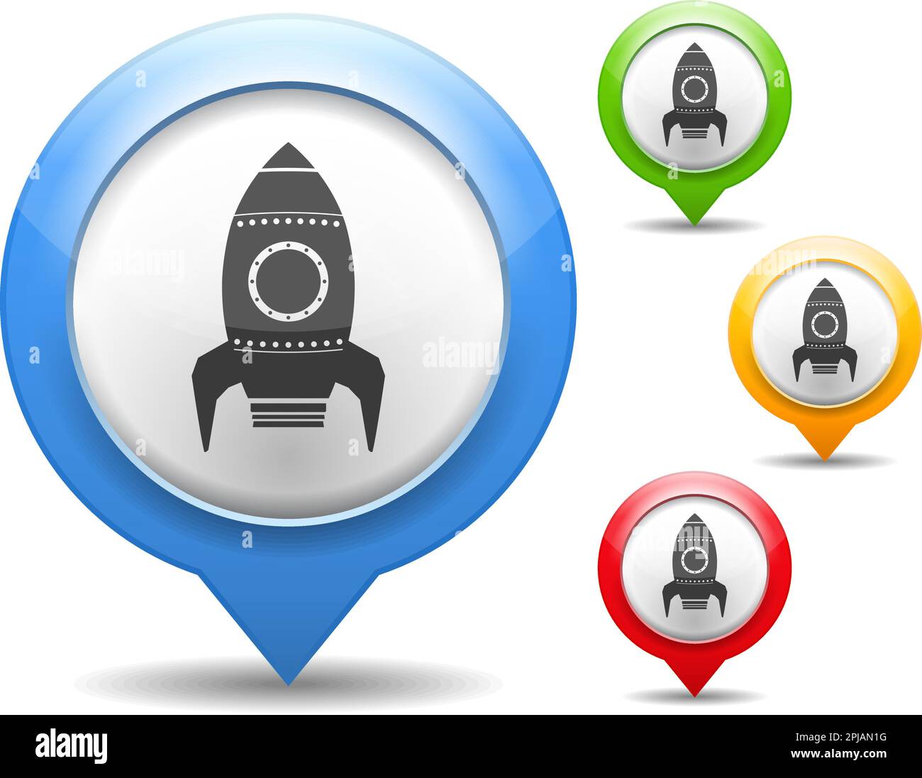 Shuttle map Stock Vector Images - Alamy