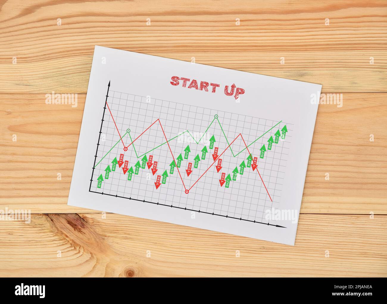 Infographic table arrow growth hi-res stock photography and images - Alamy
