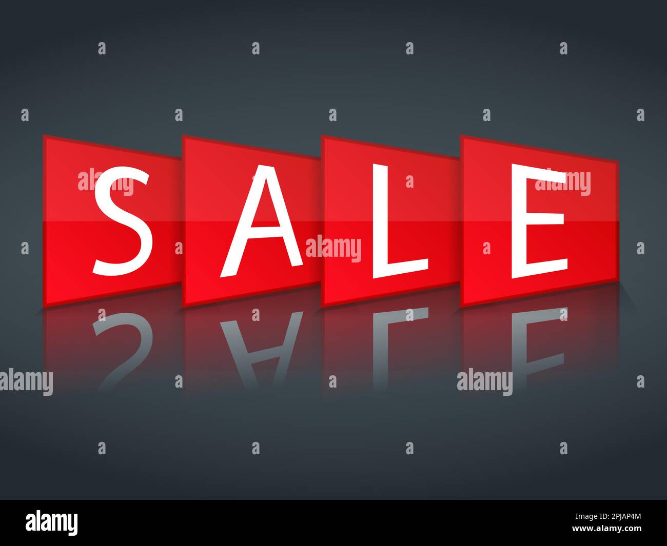 Red sale banner on dark background, vector eps10 illustration Stock ...