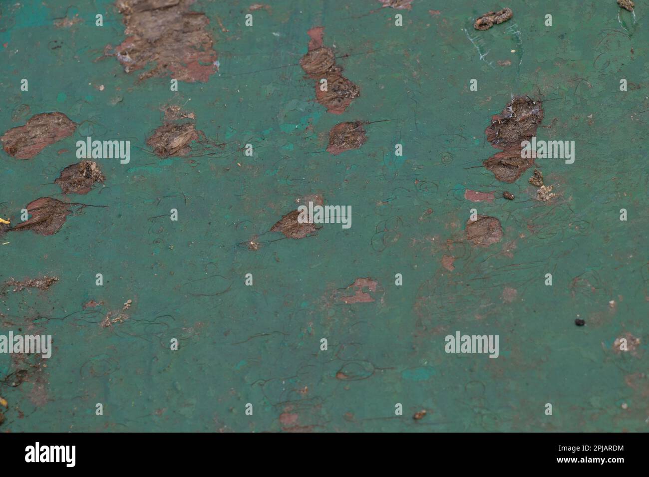 green weathered board as a background weathered Stock Photo - Alamy