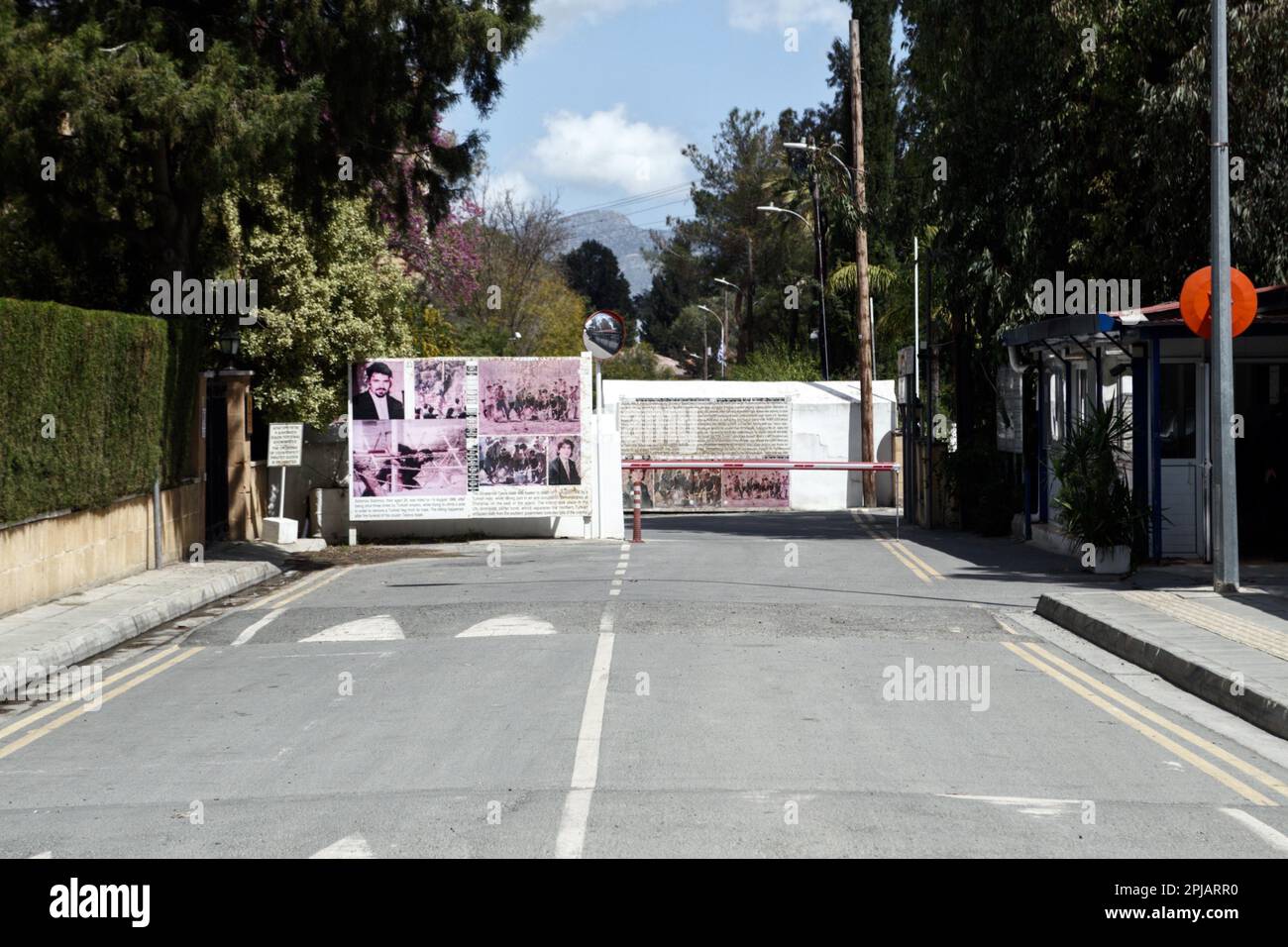 Nicosia, Nicosia, Cyprus. 1st Apr, 2023. The monument of TASOS ISAAK ...