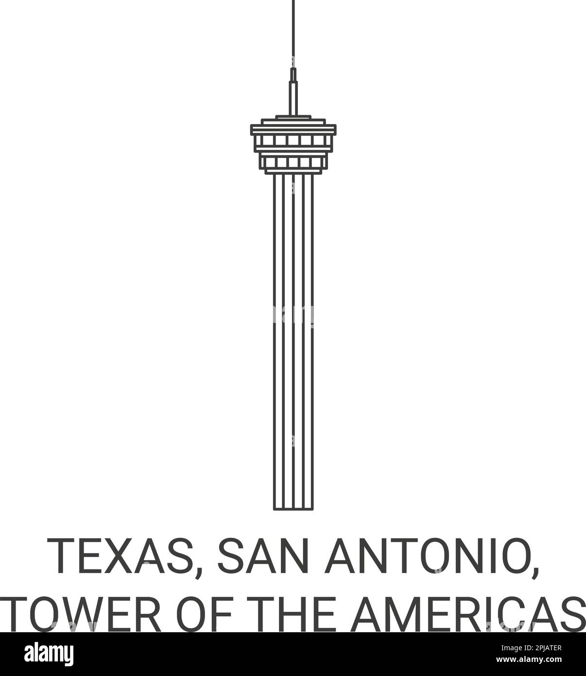 United States, Texas, San Antonio, Tower Of The Americas travel ...
