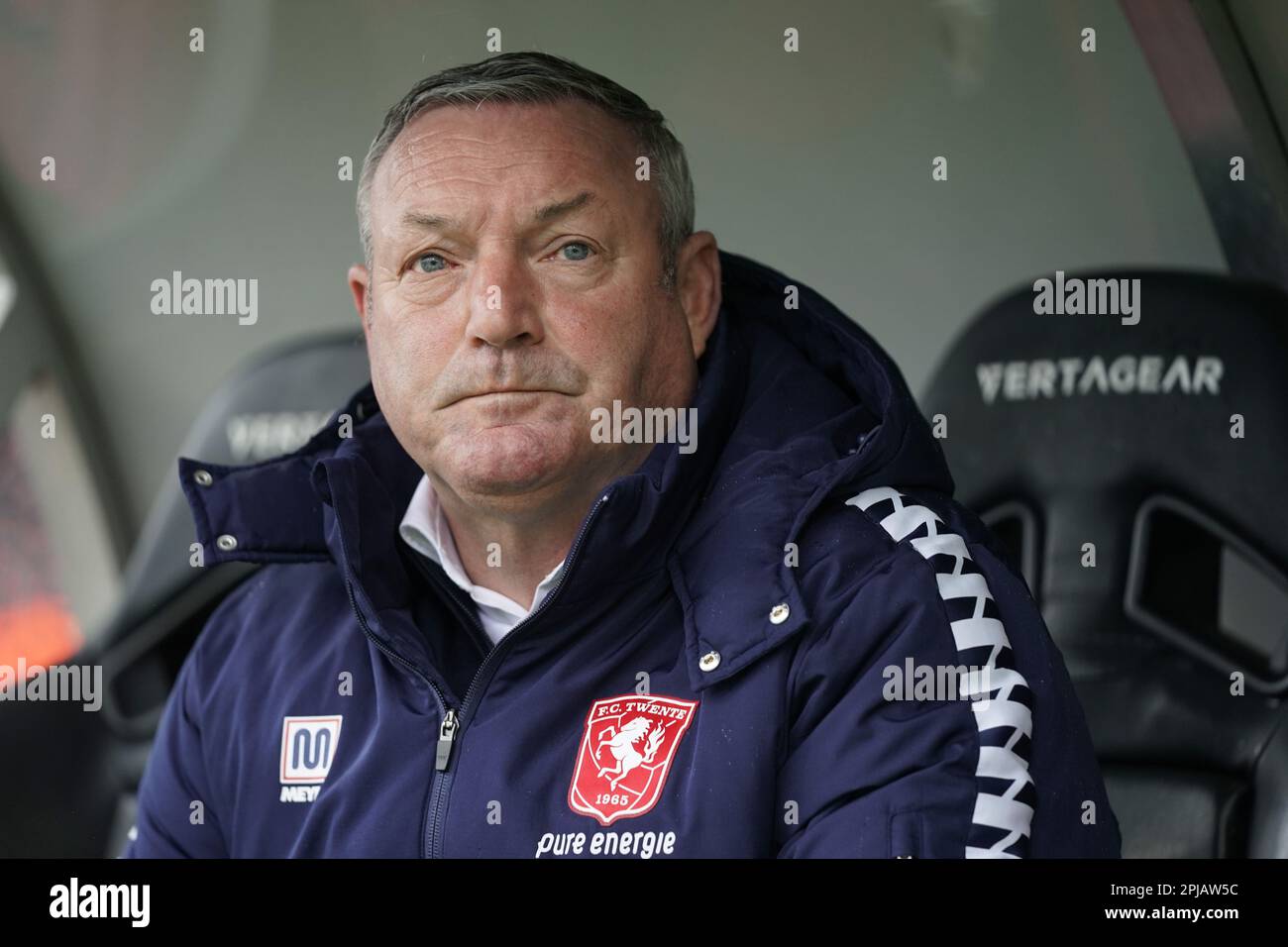 ROTTERDAM - FC Twente coach Ron Jans during the Dutch premier league ...