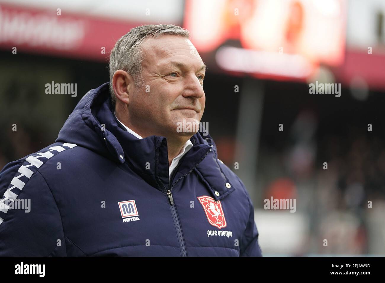 ROTTERDAM - FC Twente coach Ron Jans during the Dutch premier league ...