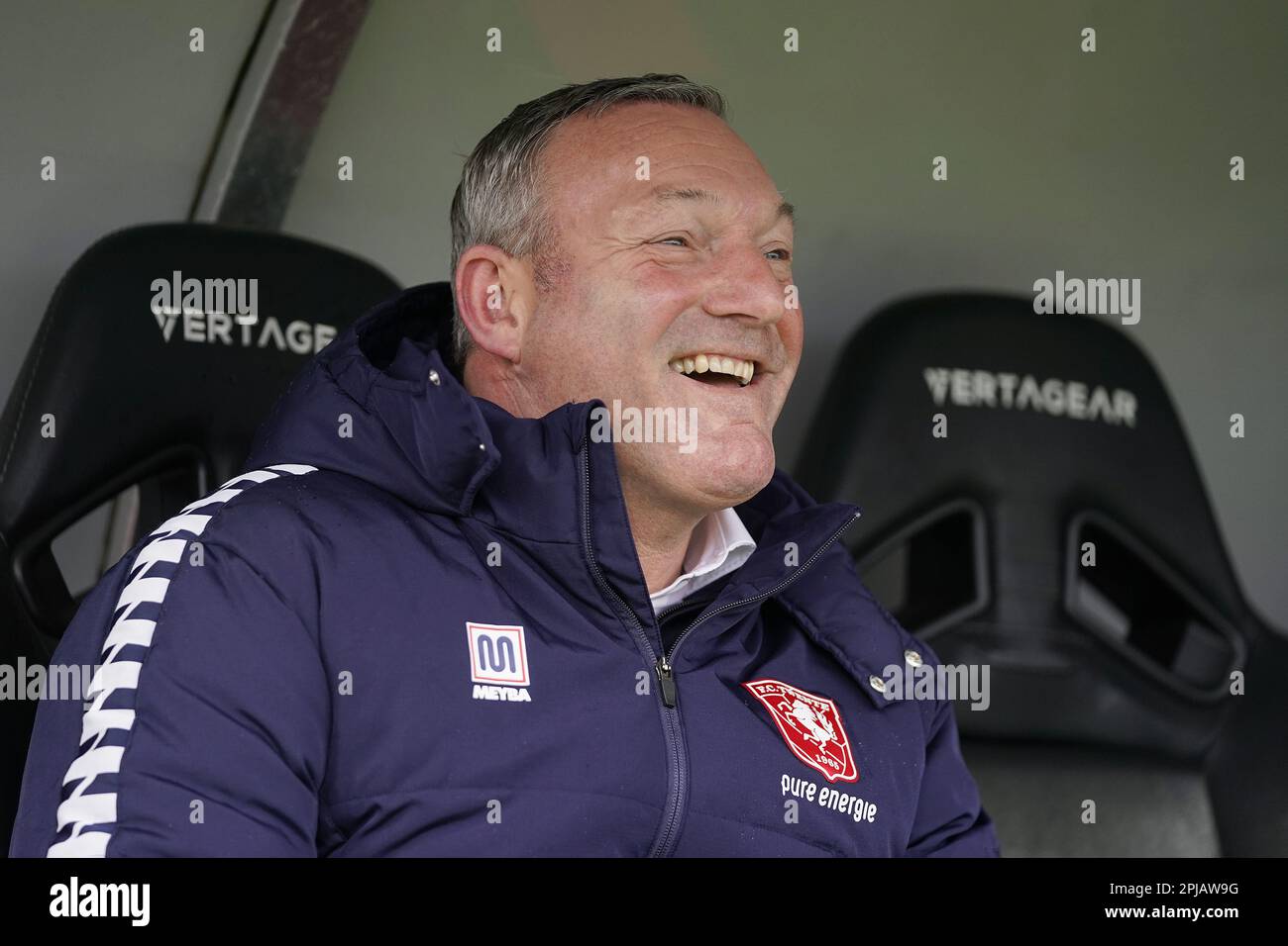 ROTTERDAM - FC Twente coach Ron Jans during the Dutch premier league ...