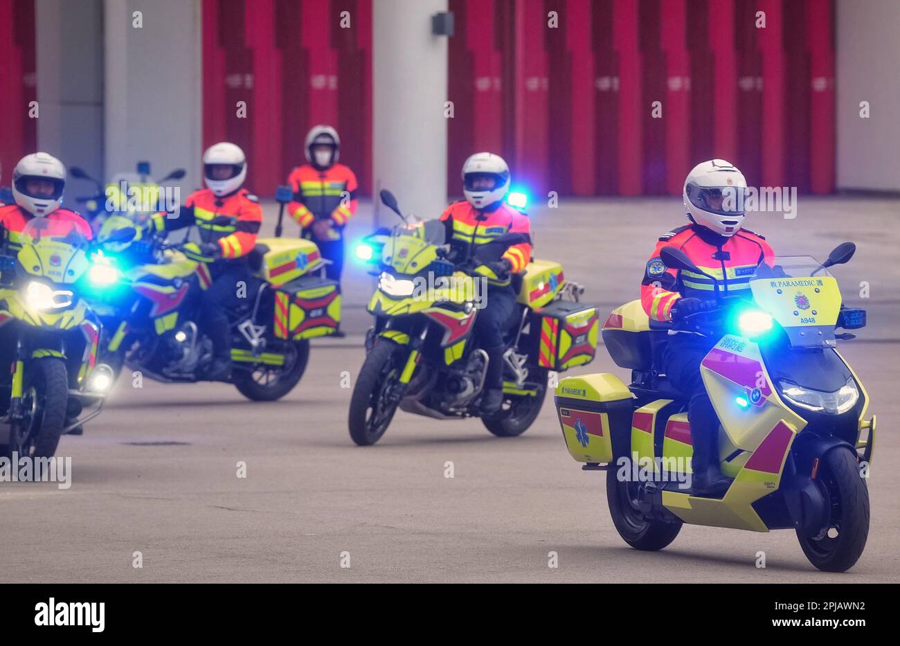 Fire Services Department unveils its newly launched electric rapid ...