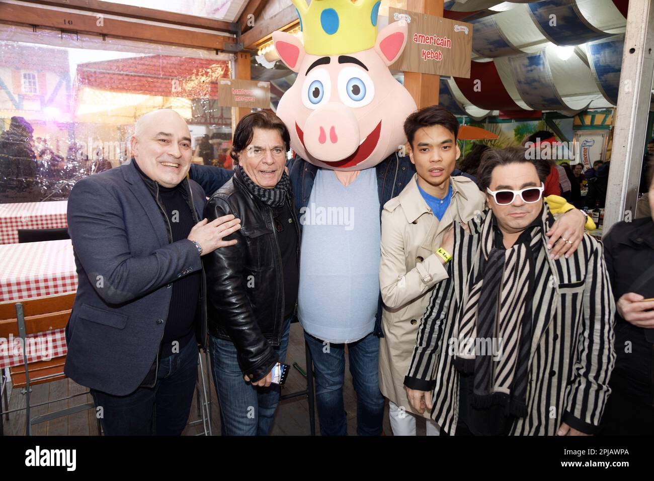Paris, France. 31st Mar, 2023. Christophe Courtois, Dominique-Damien ...
