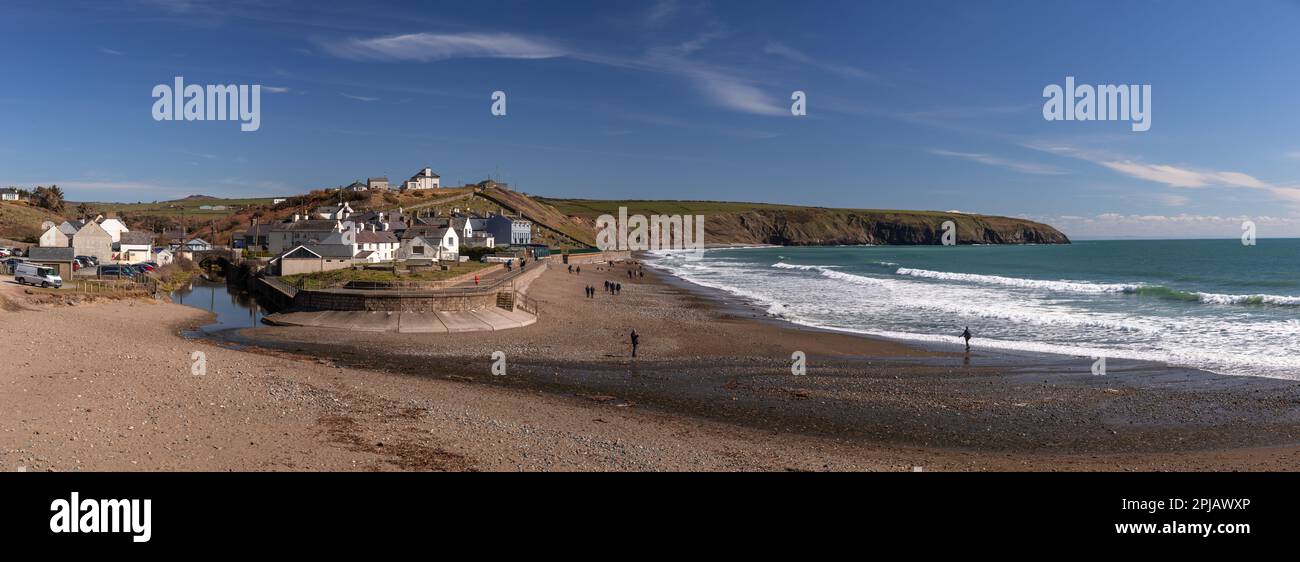 Aberdaron on the Llyn Peninsula, North Wales coast Stock Photo - Alamy