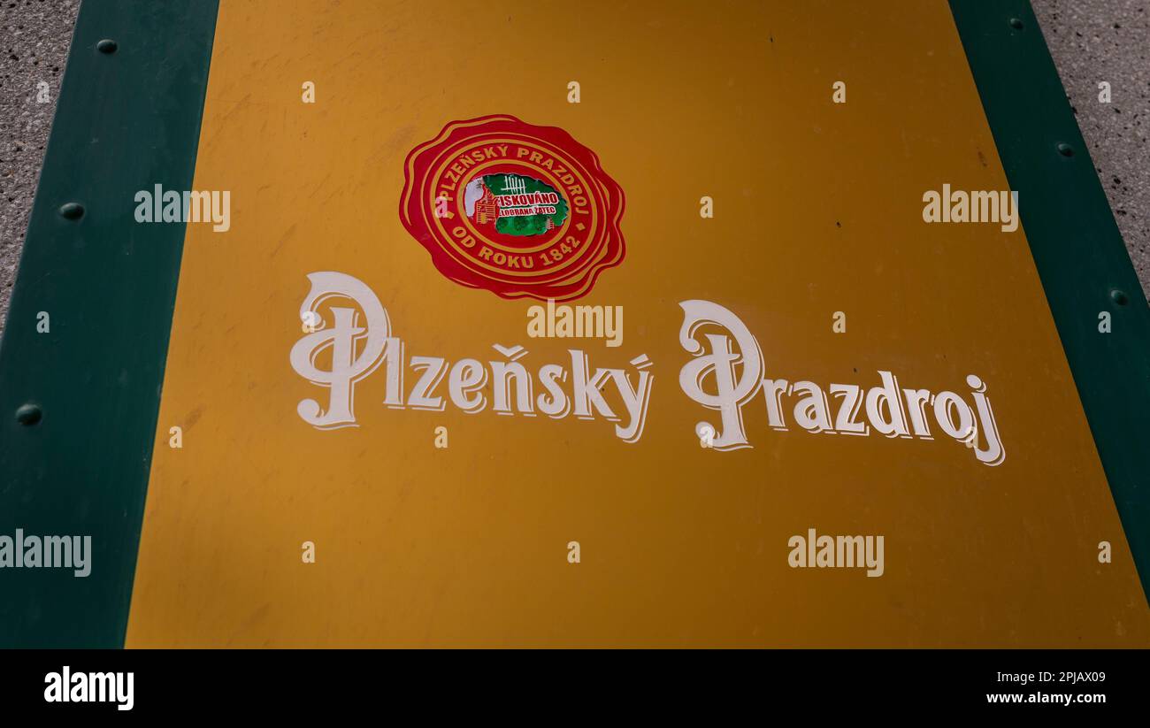 PILSEN, CZECH REPUBLIC, EUROPE - Pilsner Urquell Brewery. Plzensky ...