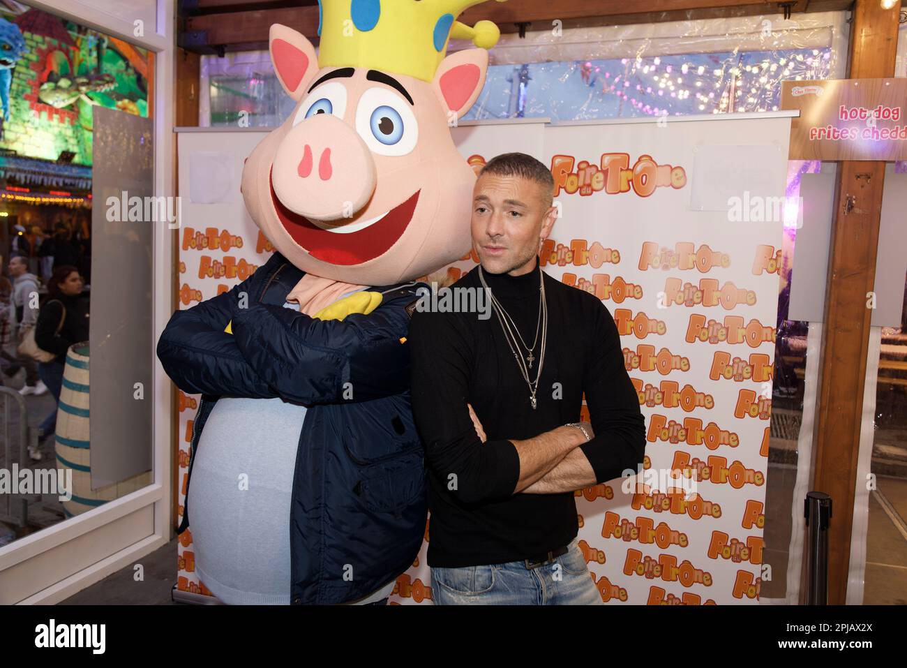 Paris, France. 31st Mar, 2023. Troni and Maxime Dereymez attends ...
