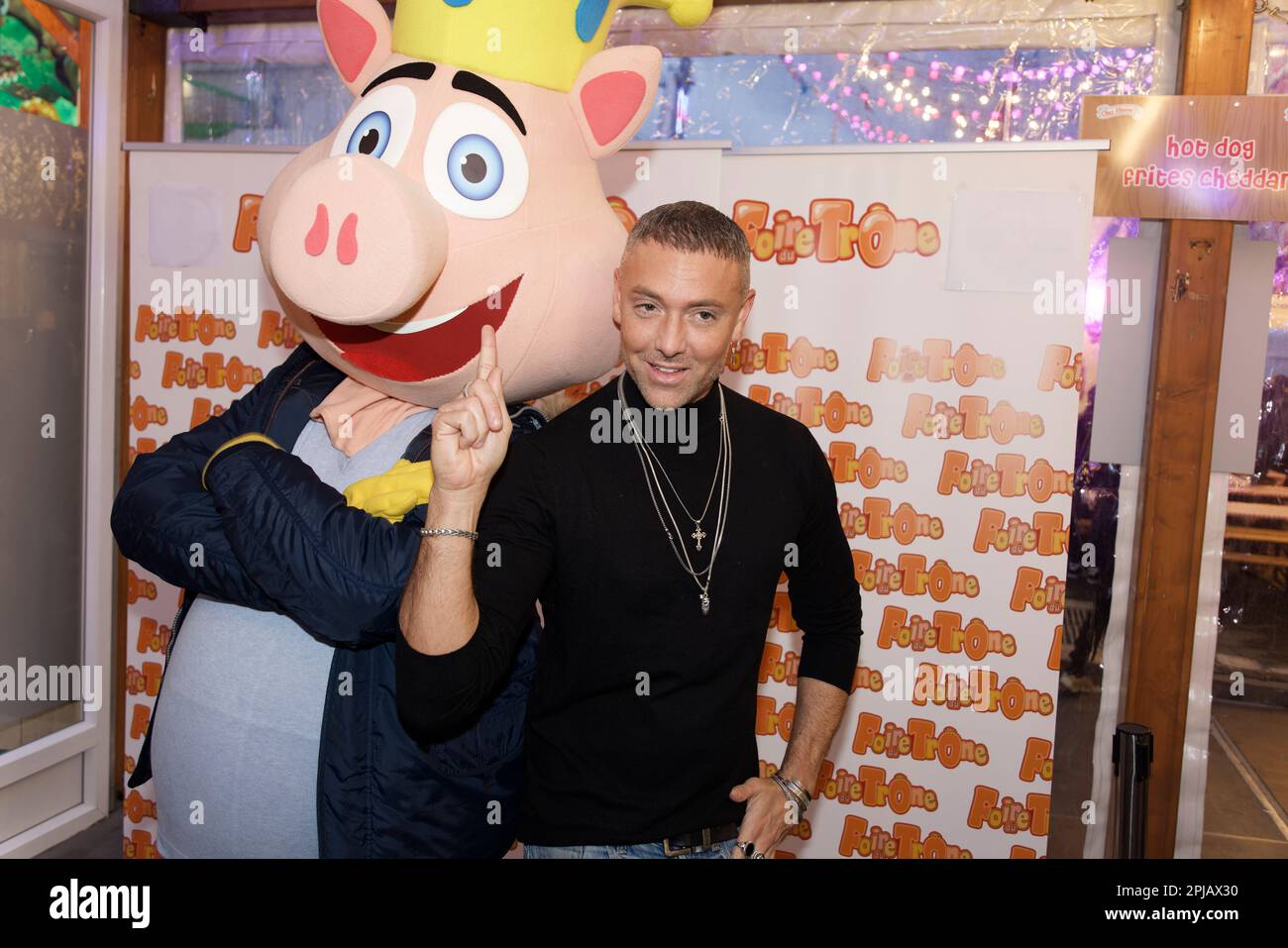 Paris, France. 31st Mar, 2023. Troni and Maxime Dereymez attends ...