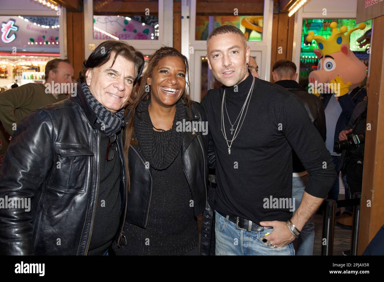 Paris, France. 31st Mar, 2023. Dominique-Damien Rehel, a guest and ...