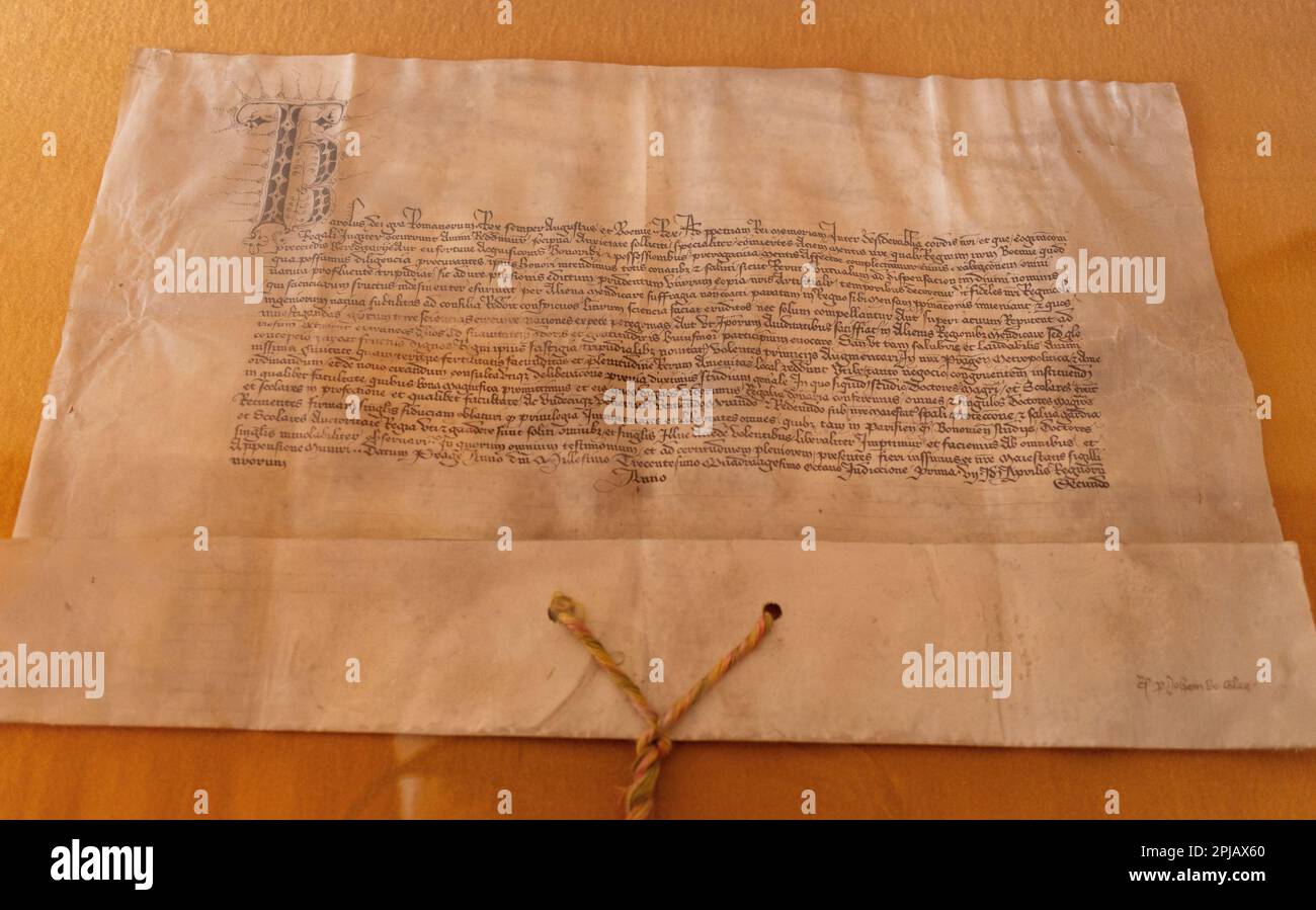 KARLSTEJN, CZECH REPUBLIC, EUROPE - Karlstejn Castle in Bohemia. King ...