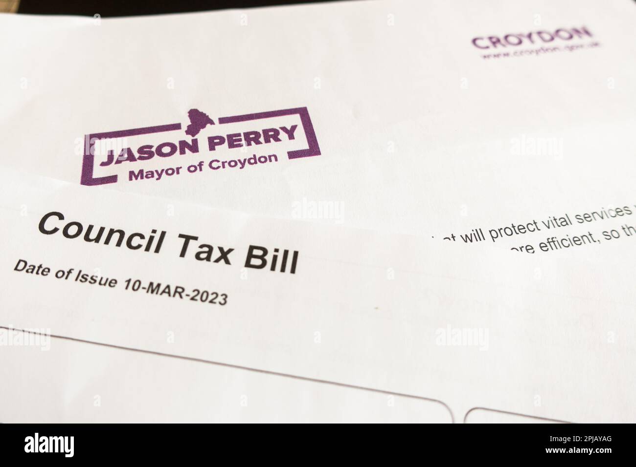 Croydon council tax hi-res stock photography and images - Alamy