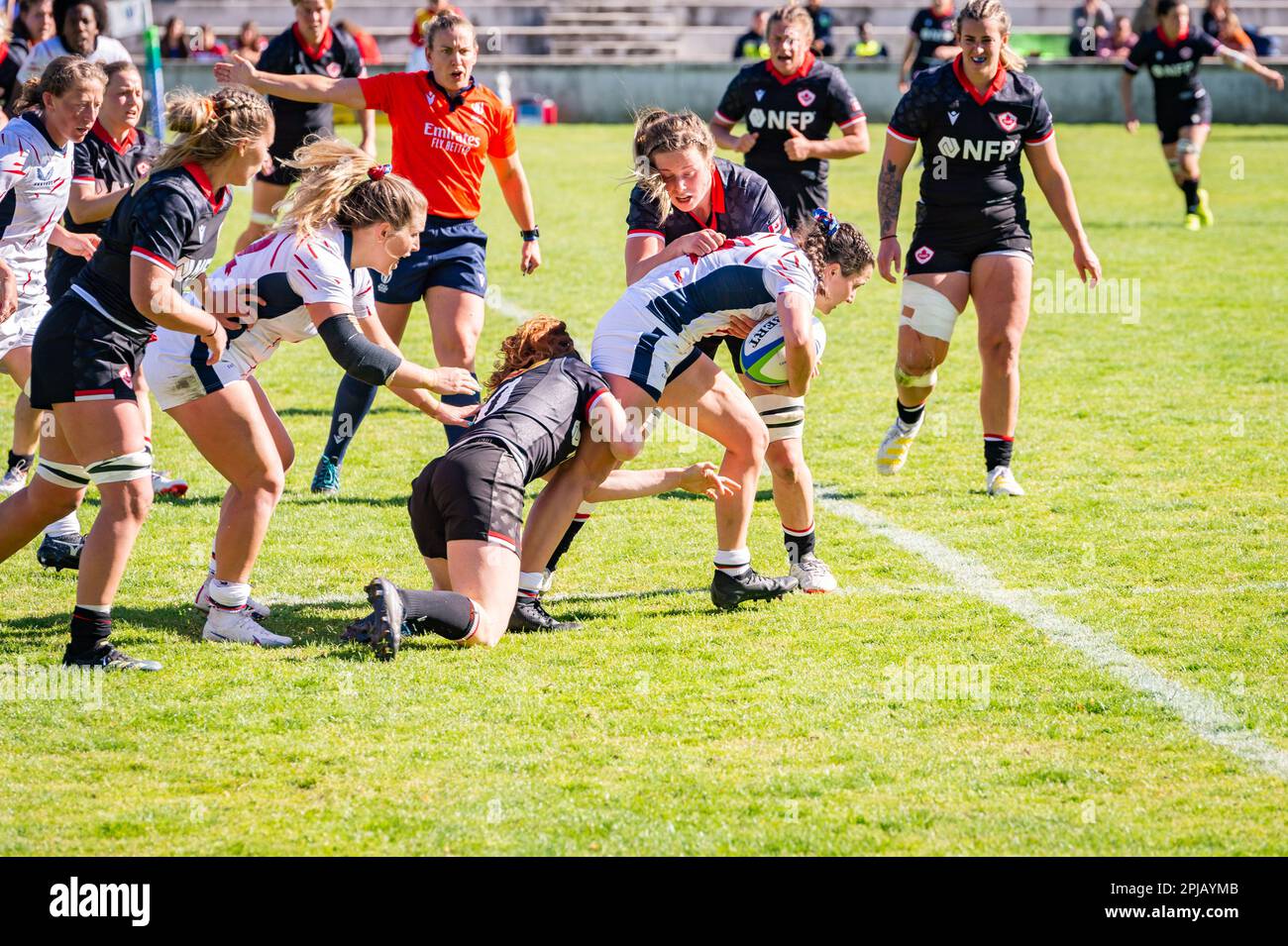 World rugby pacific four series women canada hi-res stock photography ...