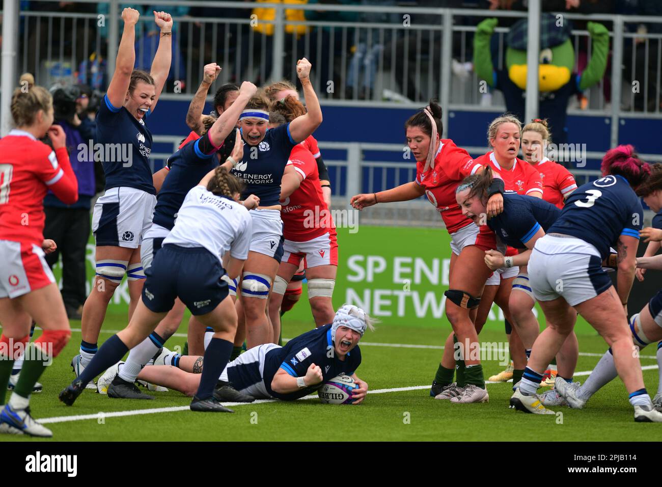Edinburgh Scotland, UK 01 April 2023. TikTok Women’s Six Nations ...