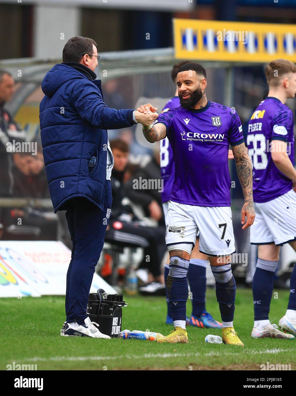 1st April 2023; Dens Park, Dundee, Scotland: Scottish Championship ...