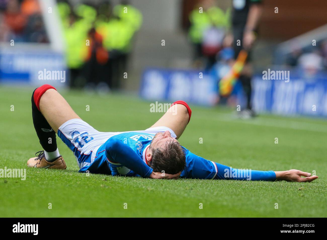 Glasgow, UK. 1st Apr, 2023. Rangers played Dundee United at Ibrox ...