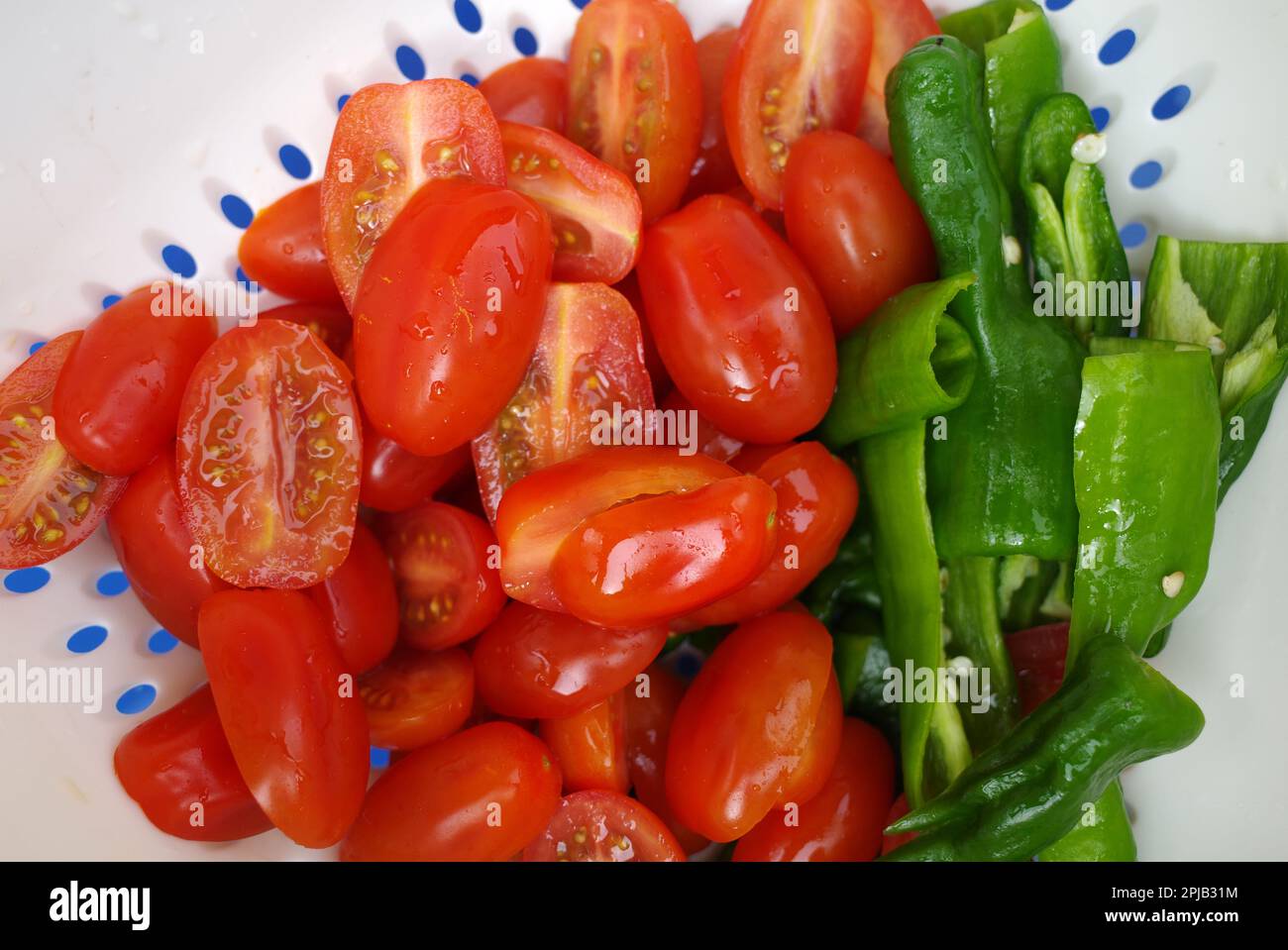 Colorful peppers tomatoes in hi-res stock photography and images - Alamy
