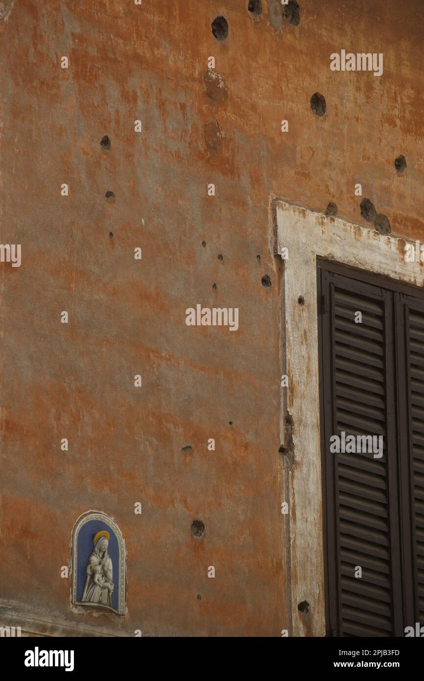 Rome, . 01st Apr, 2023. Rome, Italy 01.04.2023: Via Rasella in the ...