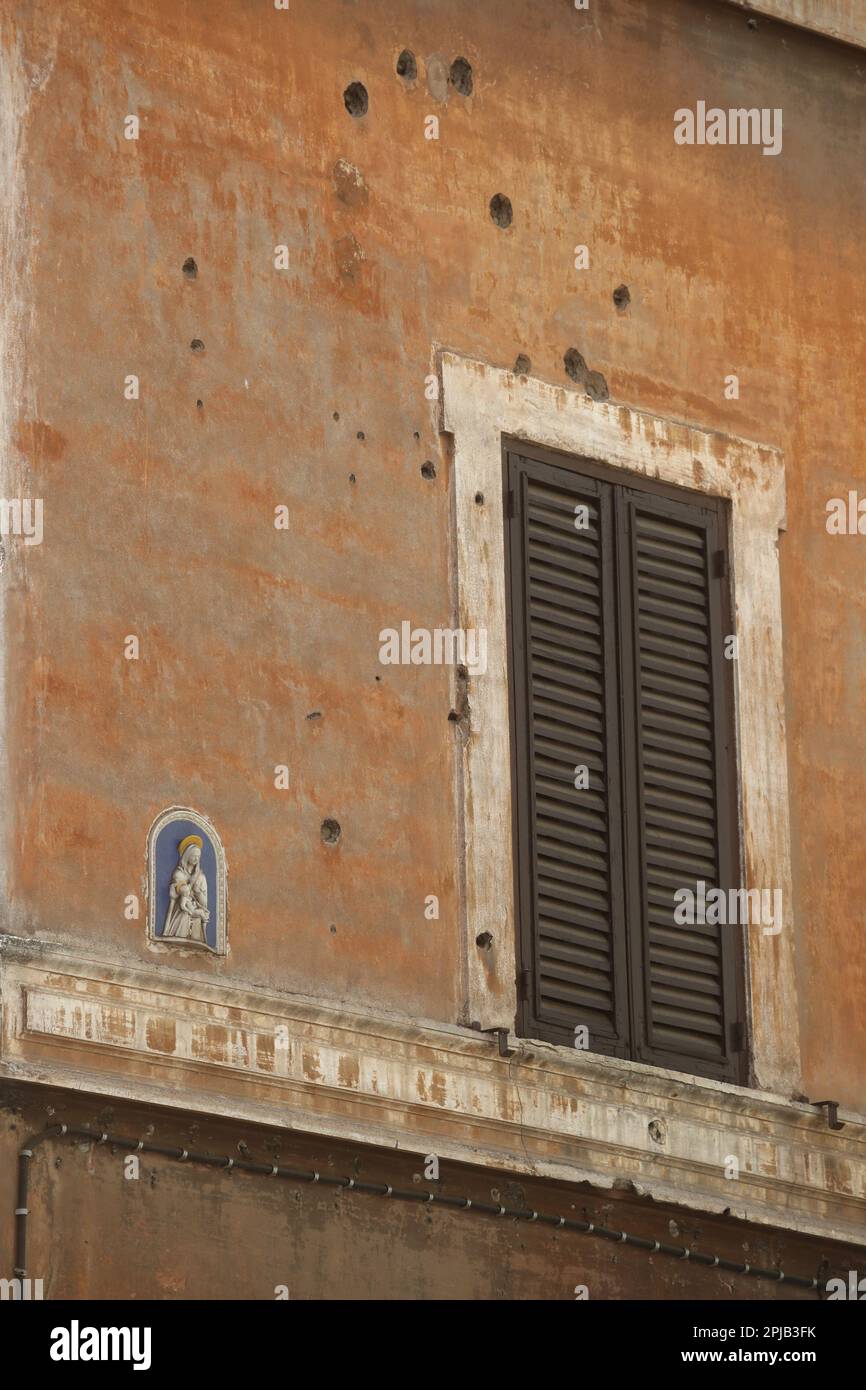 Rome, . 01st Apr, 2023. Rome, Italy 01.04.2023: Via Rasella in the ...