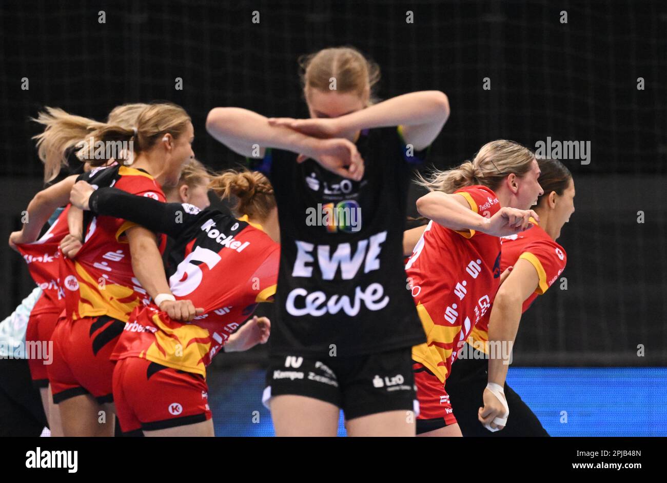 Stuttgart, Germany. 01st Apr, 2023. Handball, Women: DHB Cup, HSG ...