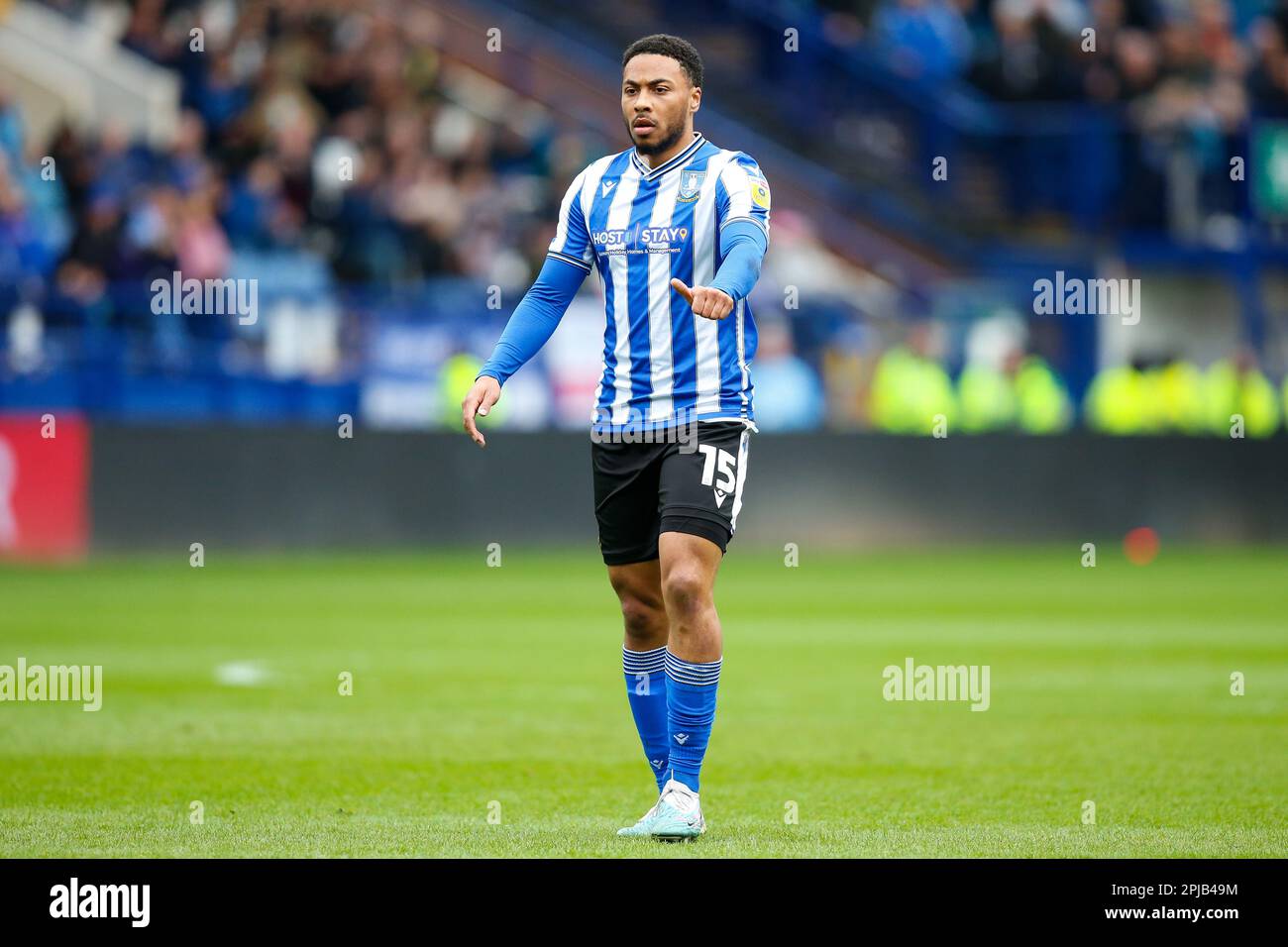 Akin Famewo #15 of Sheffield Wednesday during the Sky Bet League 1 ...