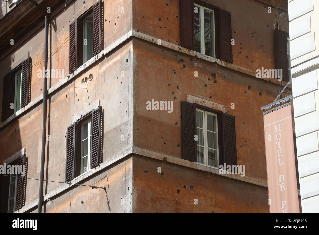 Rome, . 01st Apr, 2023. Rome, Italy 01.04.2023: Via Rasella in the ...