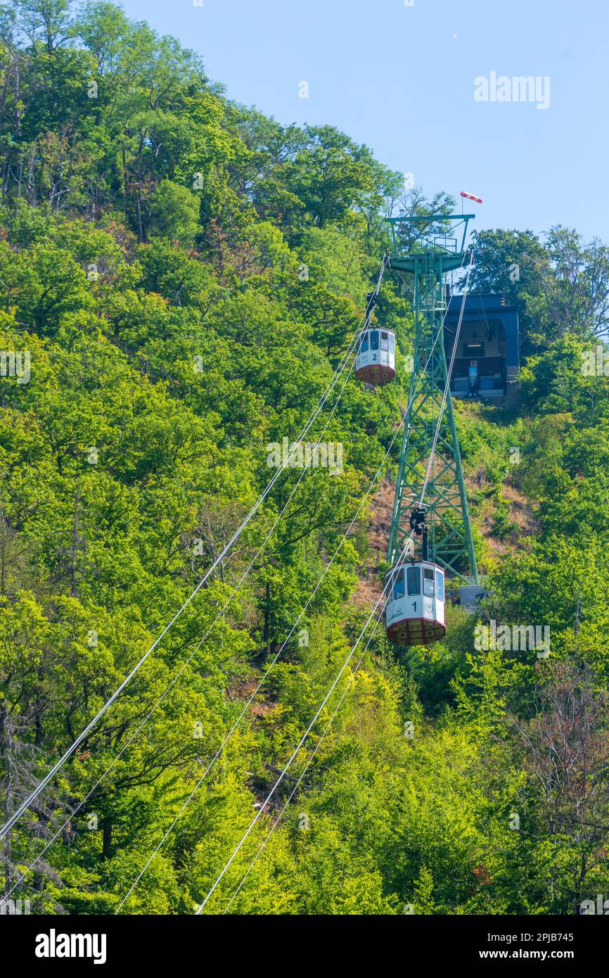 Burgberg cable car hi-res stock photography and images - Alamy