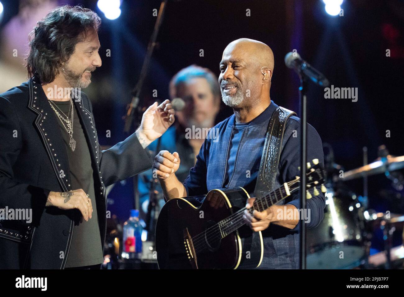 Austin Texas USA, March 31 2023: Country and pop singer DARIUS RUCKER ...