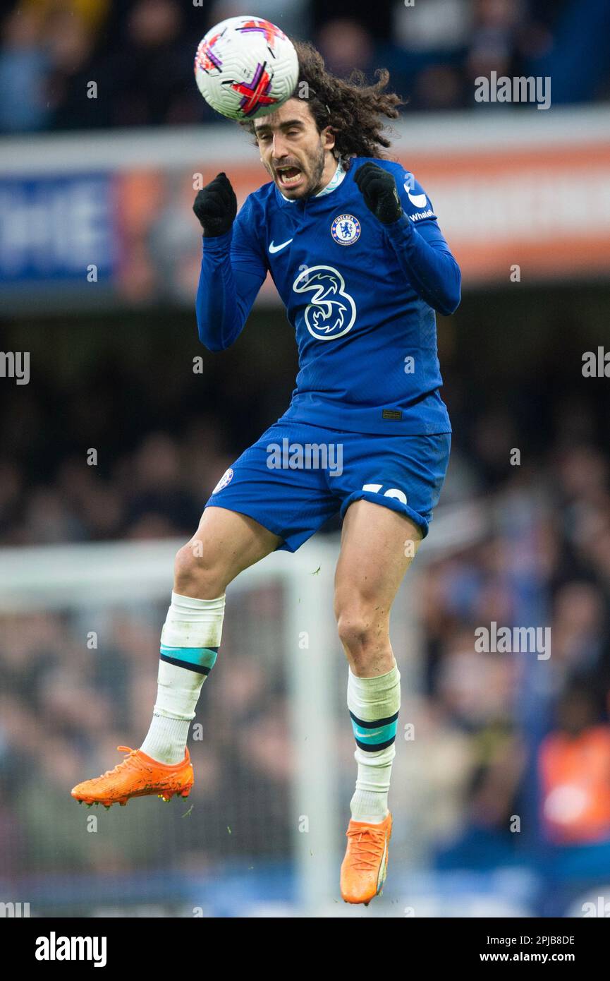 London, UK. 01st Apr, 2023. Marc Cucurella of Chelsea during the ...