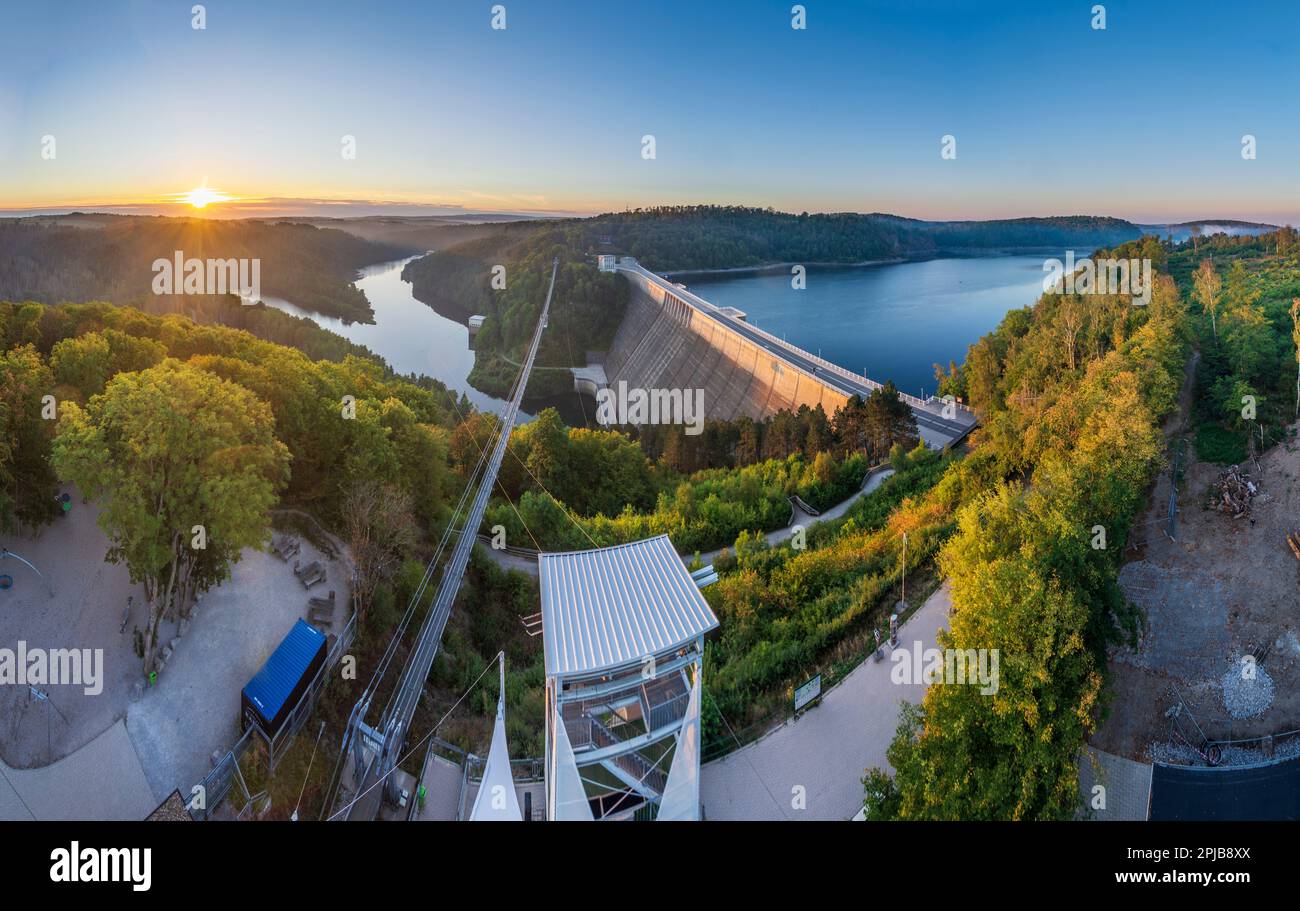 Sunrise at the rappbode dam hi-res stock photography and images - Alamy