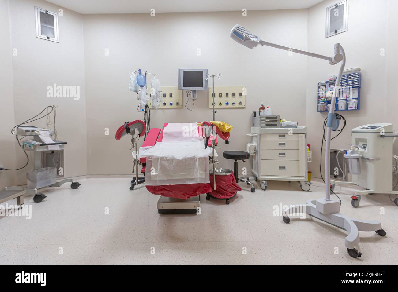 Gynecology in the clinic gynecology room, interior of the genicology ...