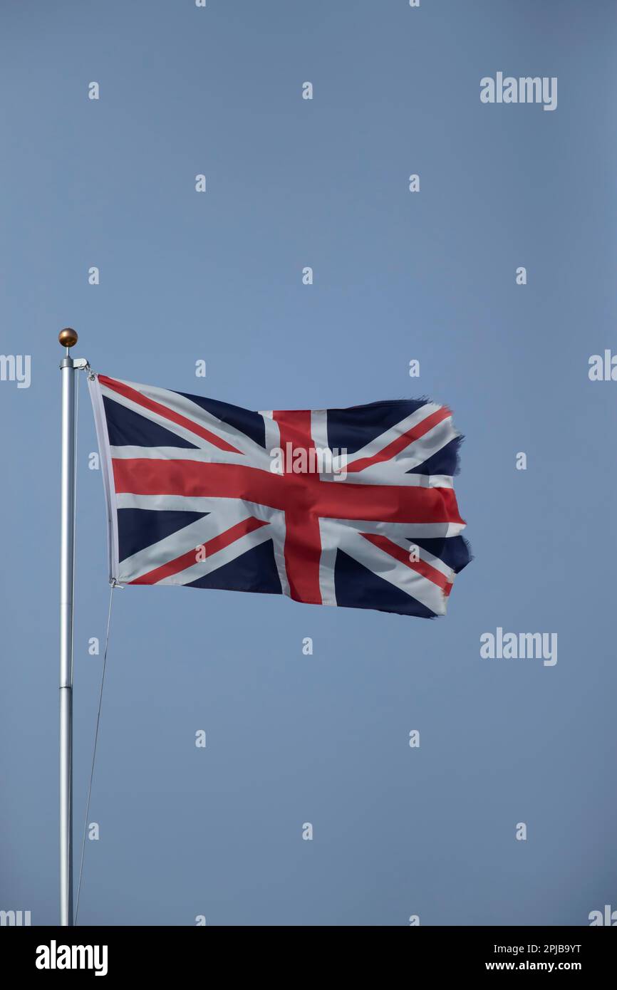 Union Jack flag of the United Kingdom and Great Britain, England ...