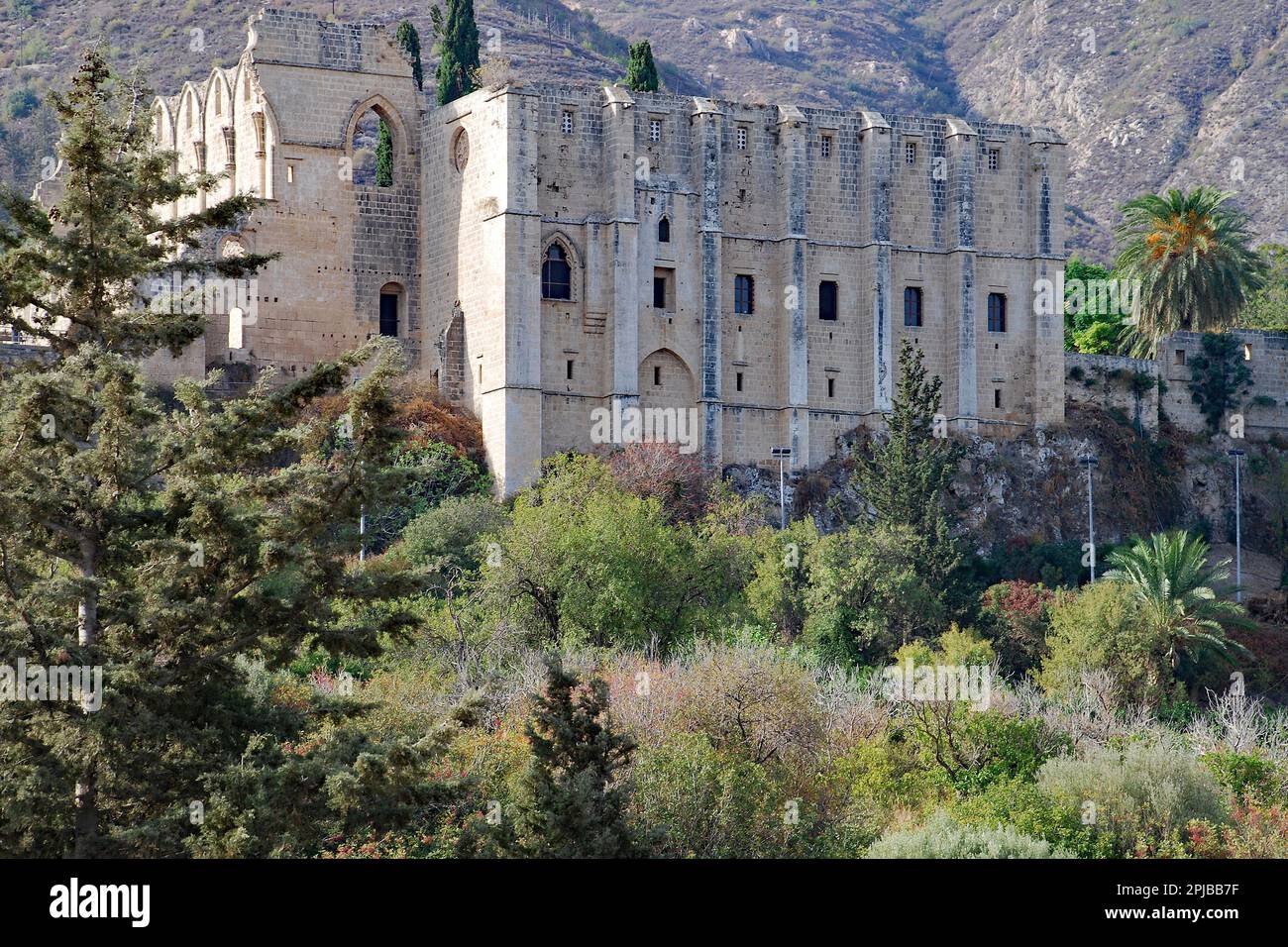 Bellapais Abbey, a remarkable example of monastic Gothic architecture ...