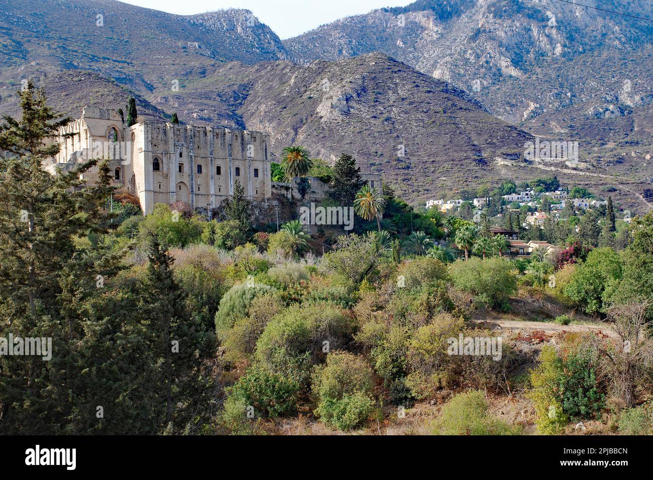 Bellapais Abbey, a remarkable example of monastic Gothic architecture ...