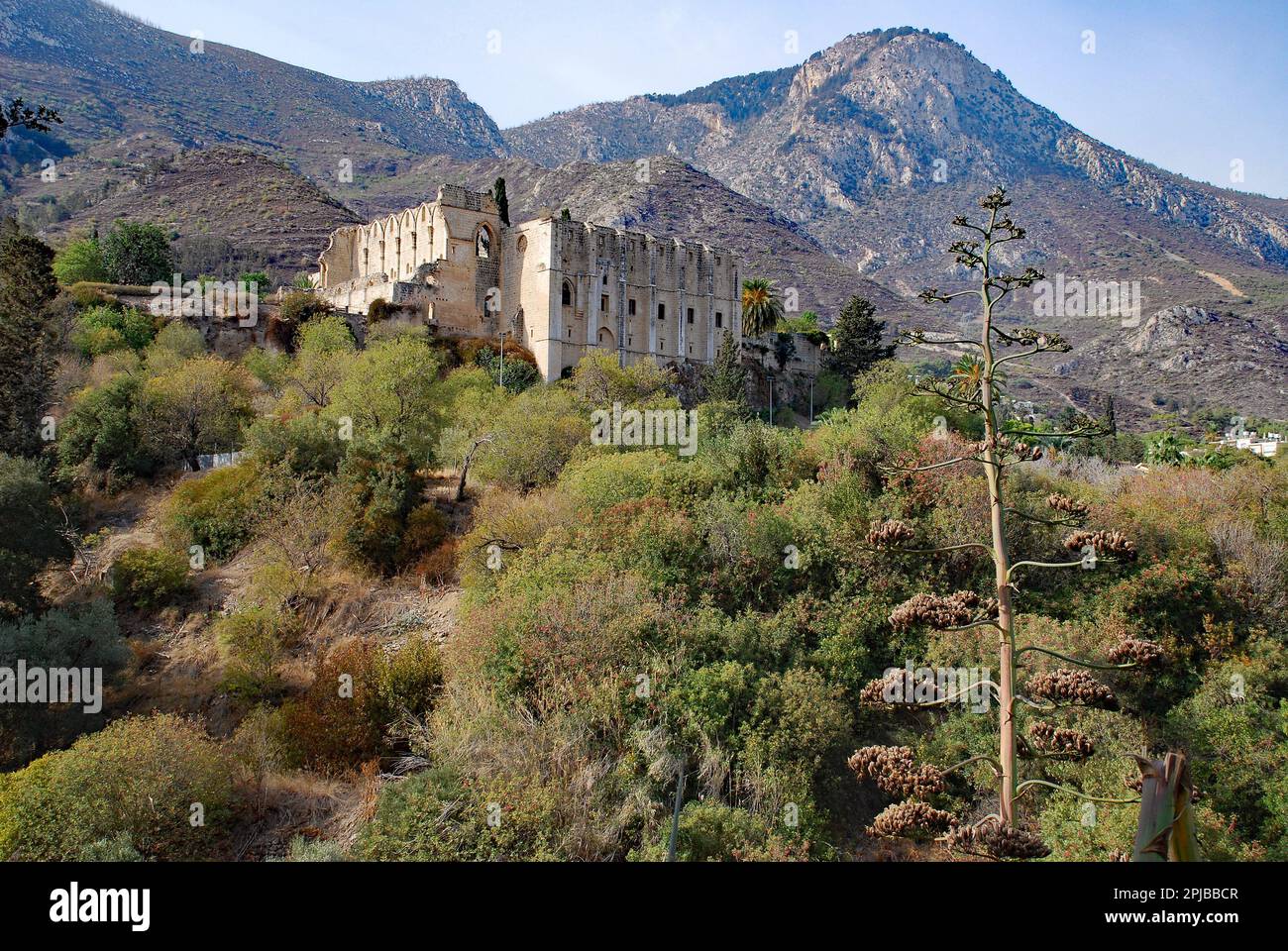 Bellapais Abbey, a remarkable example of monastic Gothic architecture ...