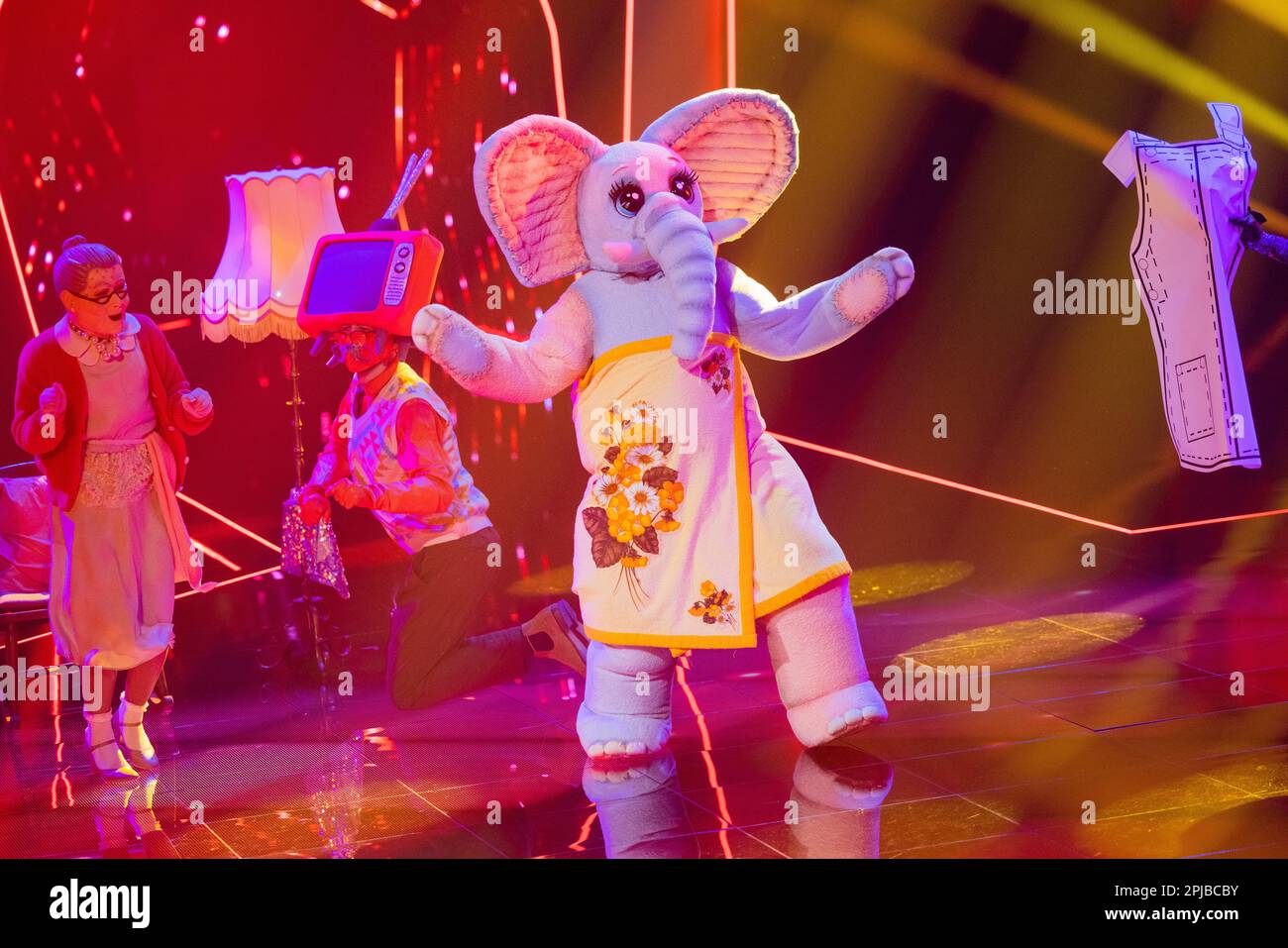 Cologne, Germany. 01st Apr, 2023. The character "The Terry Fant" is on ...