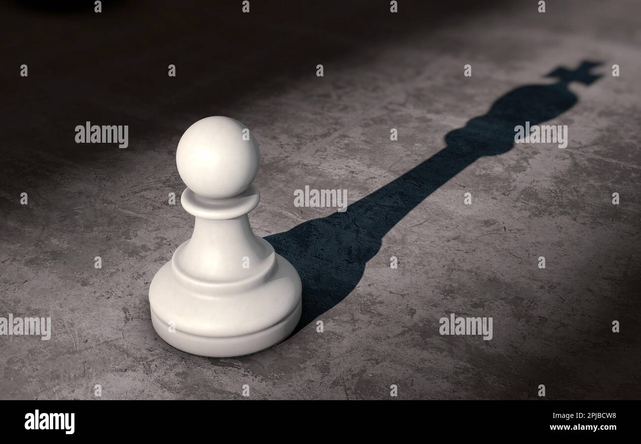 Symbolic image on the subject of self-confidence Stock Photo - Alamy