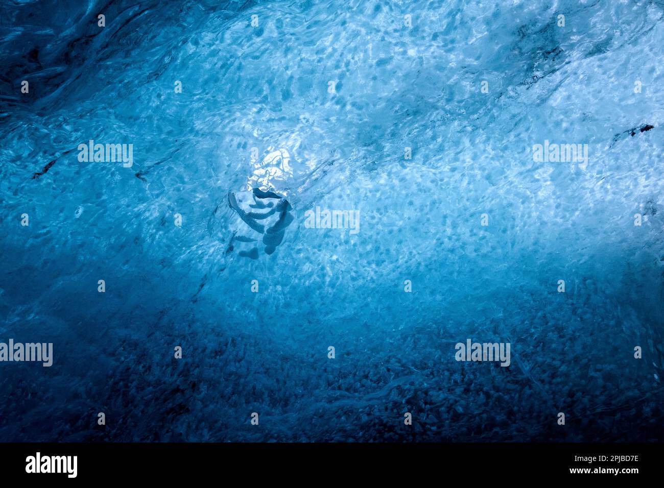 Crystal Ice Cave near Jokulsarlon Stock Photo - Alamy